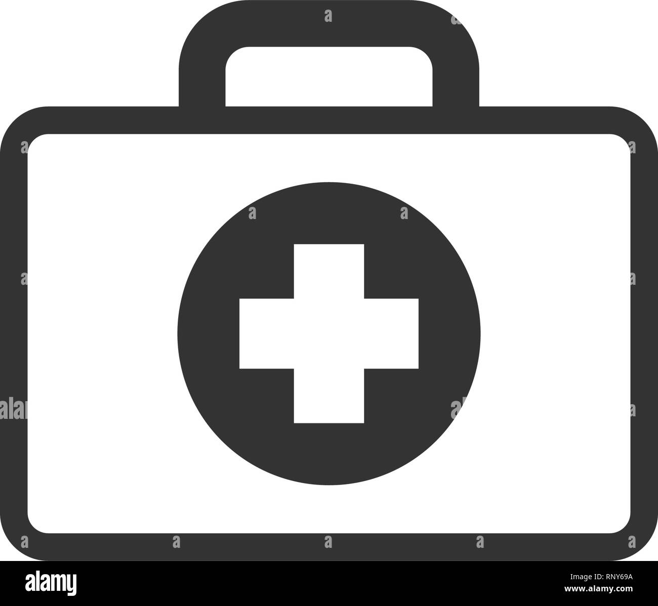 First aid box design Black and White Stock Photos & Images - Alamy