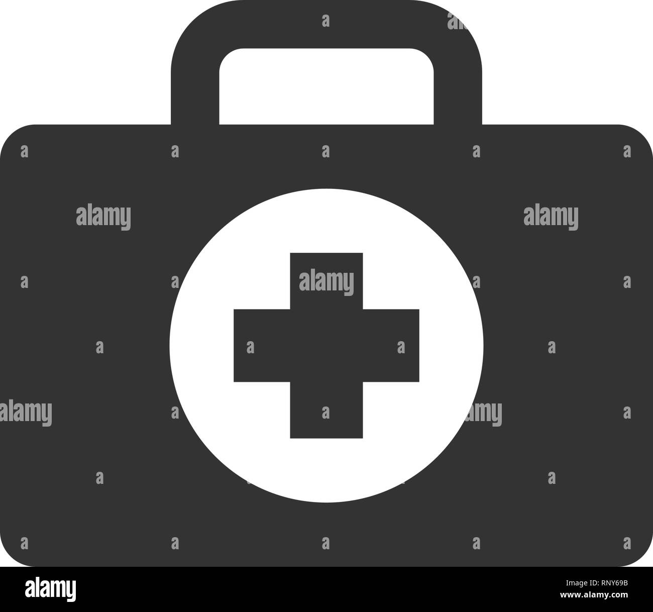 First aid box design Black and White Stock Photos & Images - Alamy