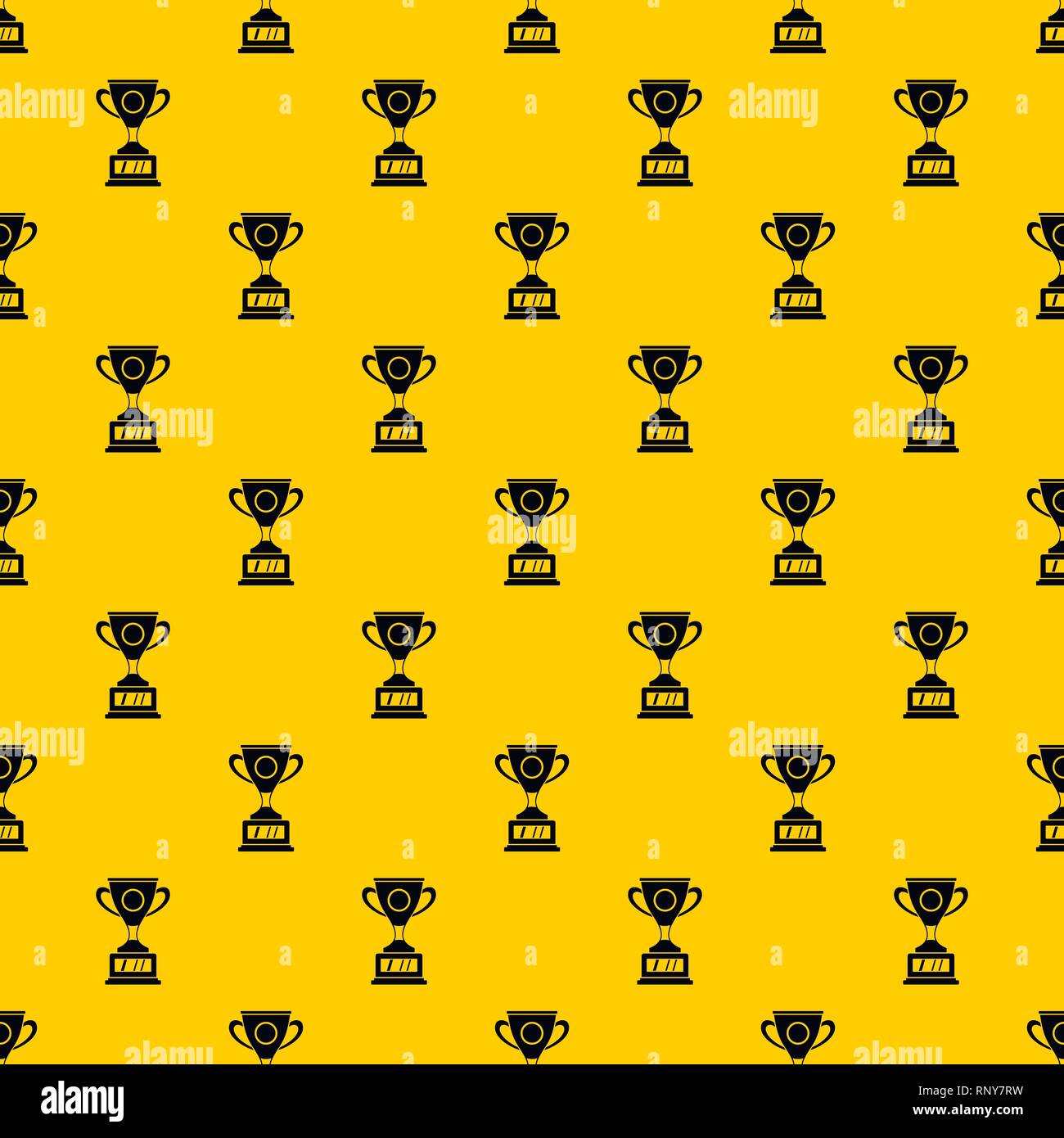 Winner cup pattern vector Stock Vector Image & Art - Alamy