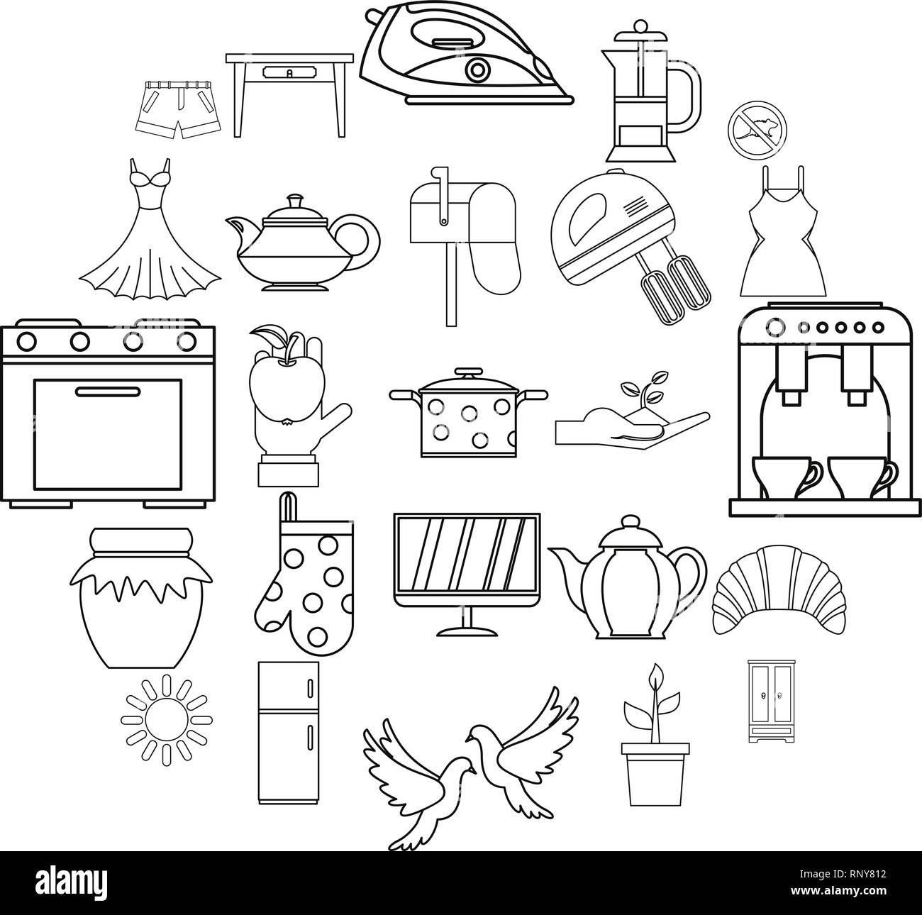 Patriarch family Stock Vector Images - Alamy