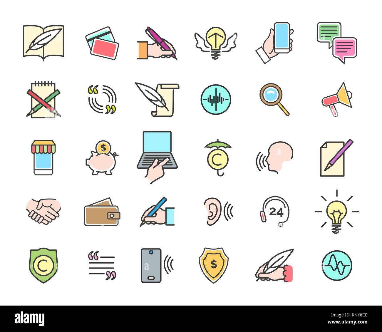 Portfolio optimization vector vectors hi-res stock photography and ...