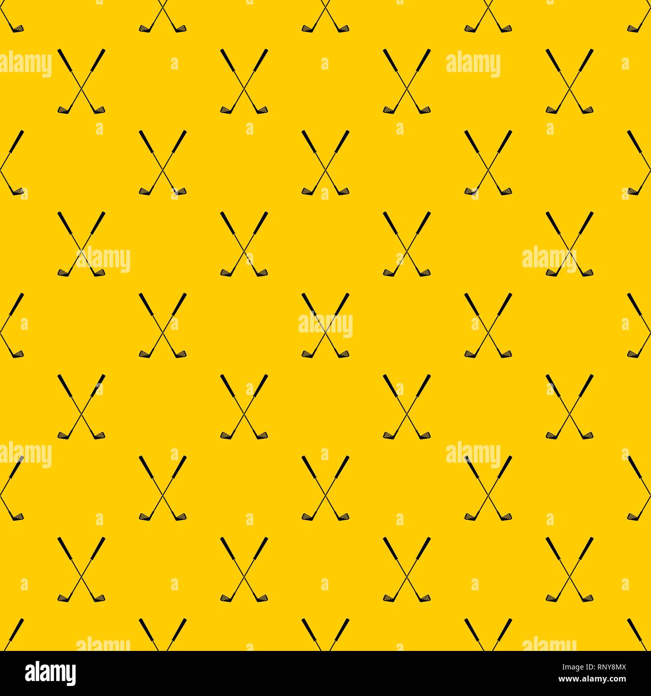 Two golf clubs pattern vector Stock Vector Image & Art - Alamy