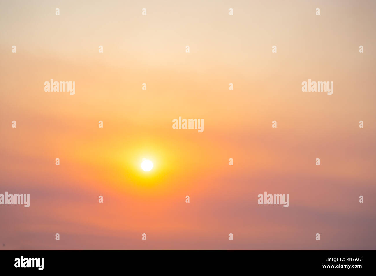 Pastel sunset sky in pink, purple and blue Stock Photo - Alamy