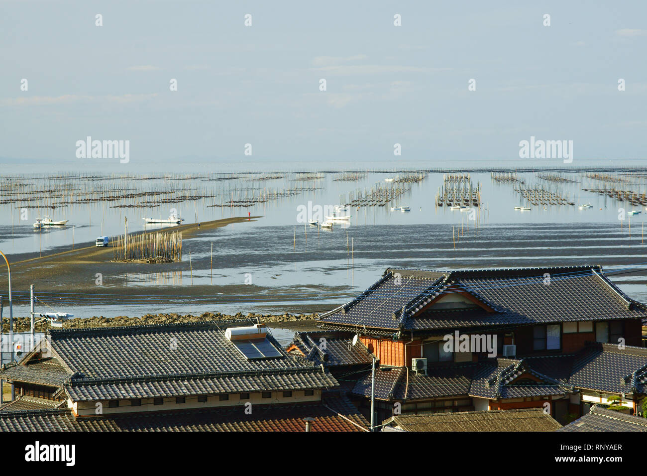 Mudflat of Ariake Sea, Kumamoto Prefecture, Japan Stock Photo - Alamy