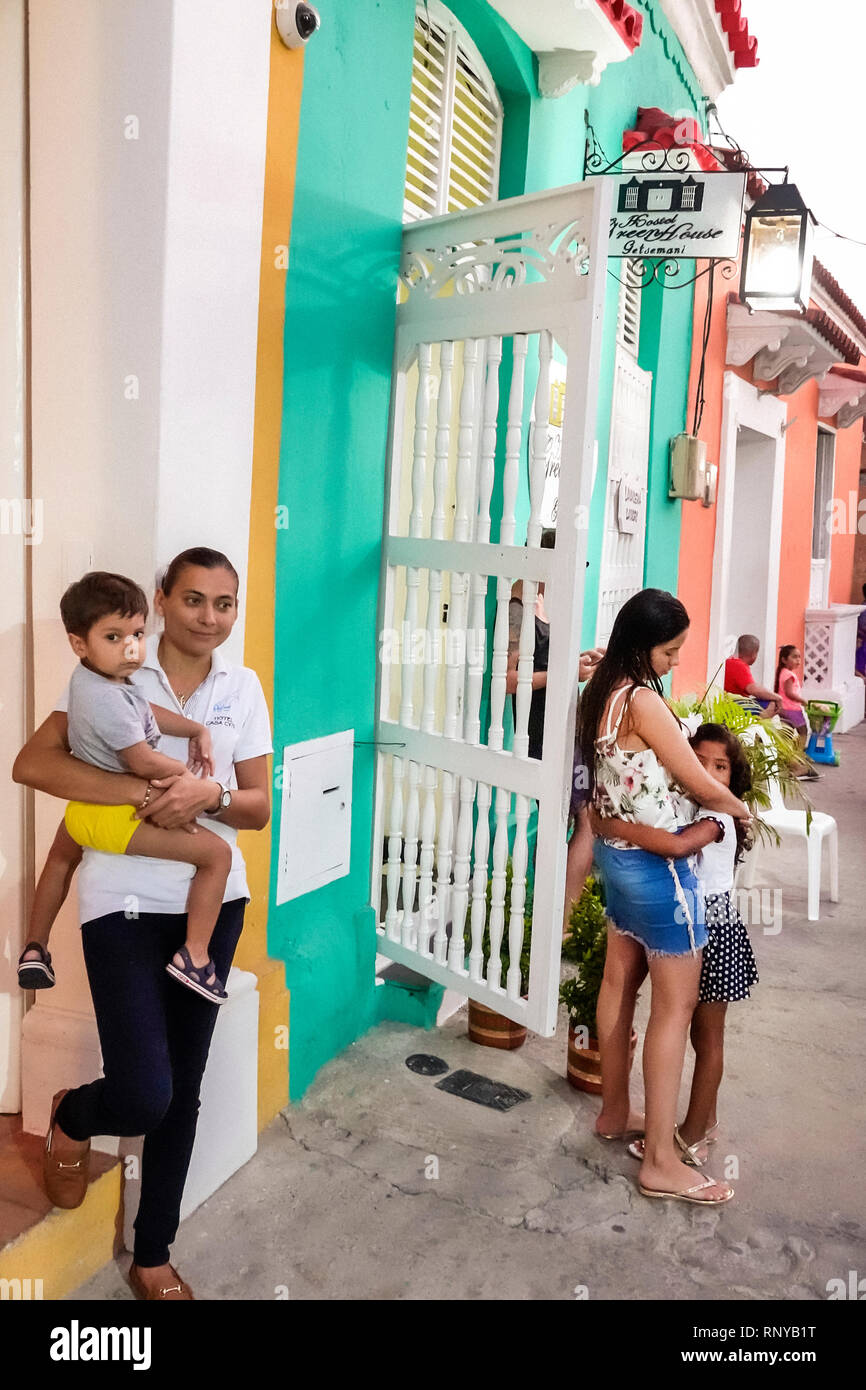 Cartagena Colombia,Center,centre,Getsemani,Hispanic Latin Latino ethnic ...
