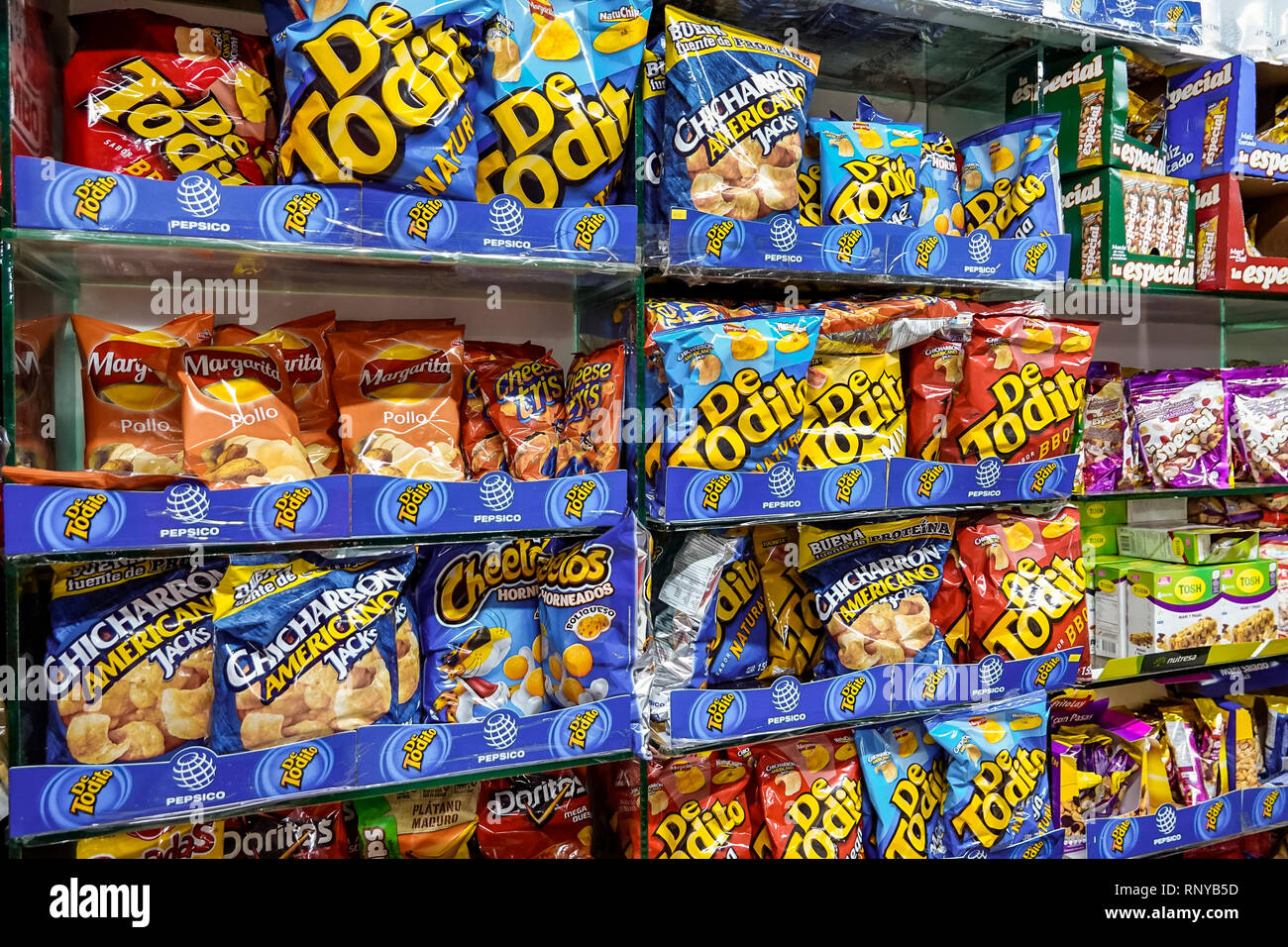 Snack Junk Food Display Sale High Resolution Stock Photography and ...
