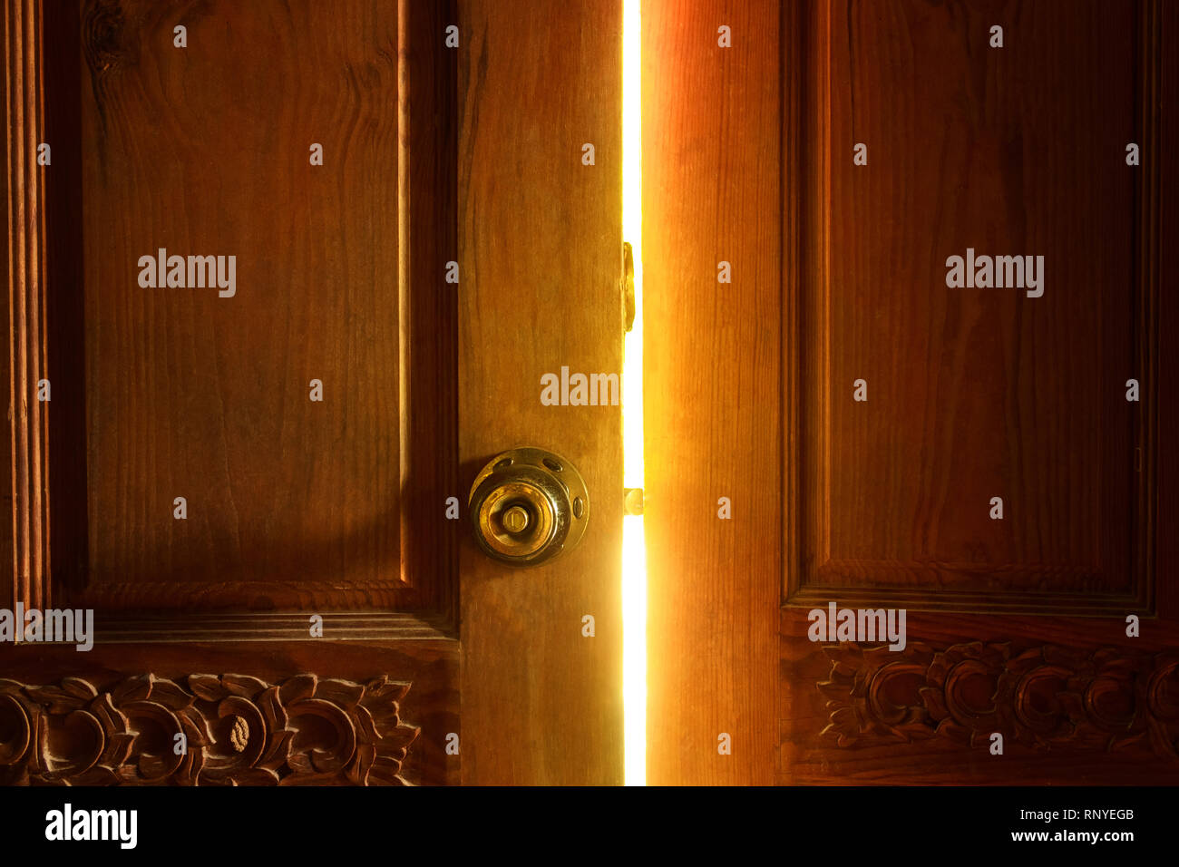 open door light Stock Photo - Alamy