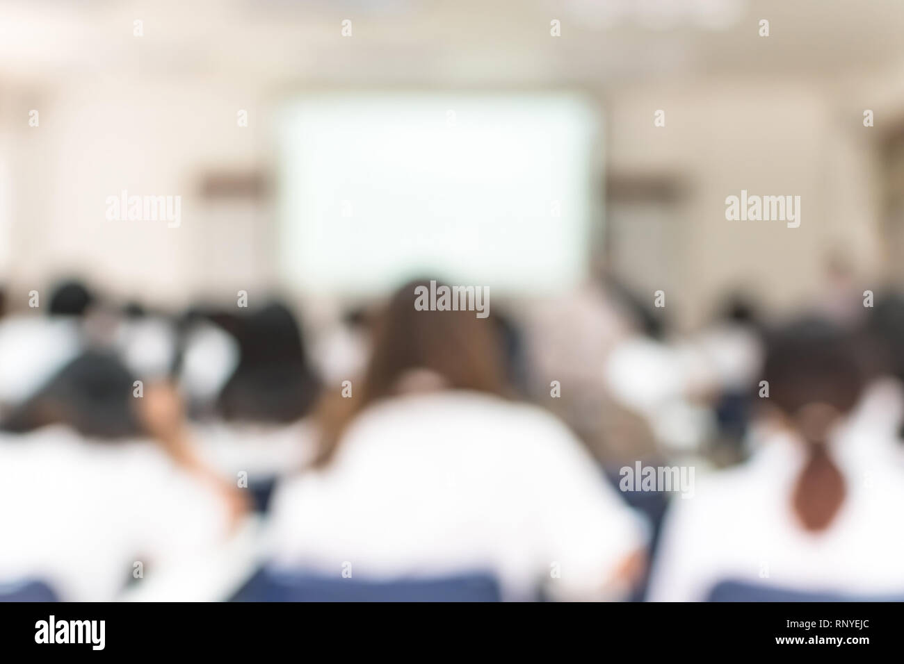 Large class of students hi-res stock photography and images - Alamy