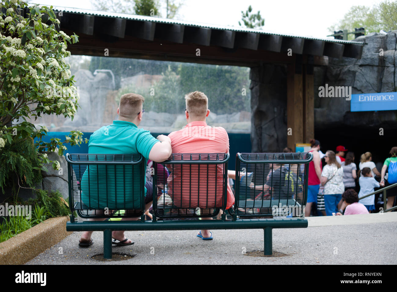 Entrance to st louis zoo hi-res stock photography and images - Alamy