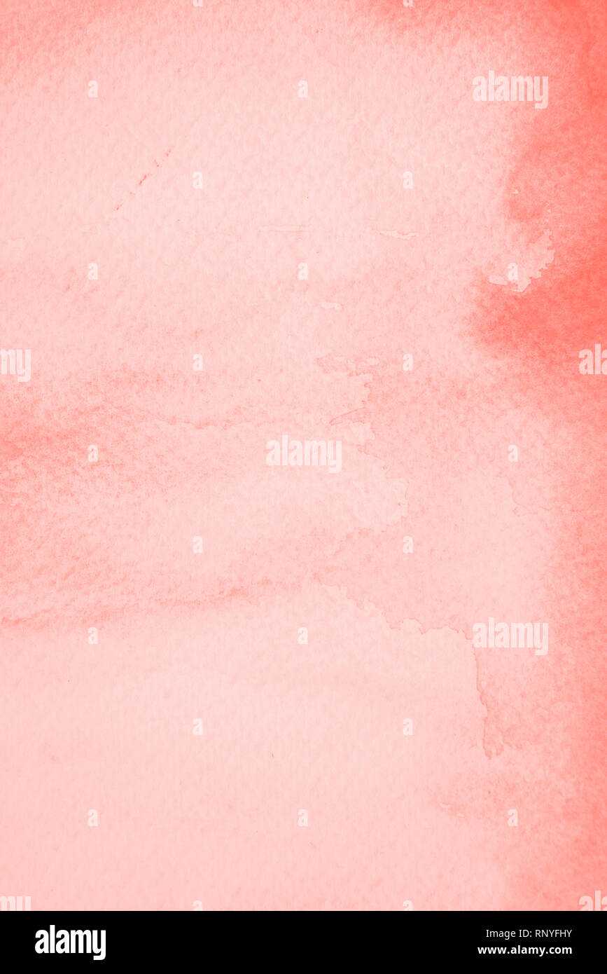 red water color background - trend color Stock Photo - Alamy