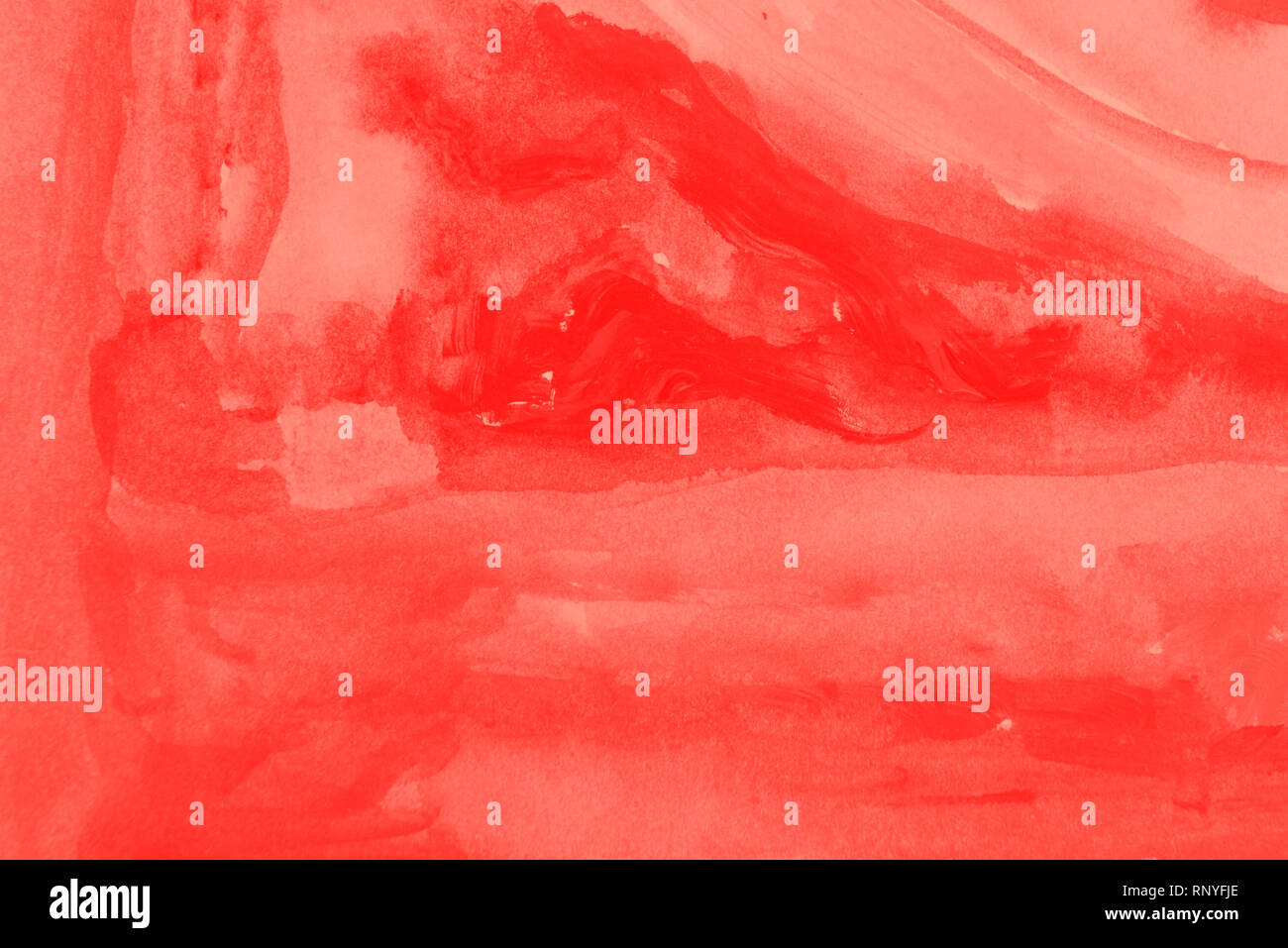 red water color background - trend color Stock Photo - Alamy