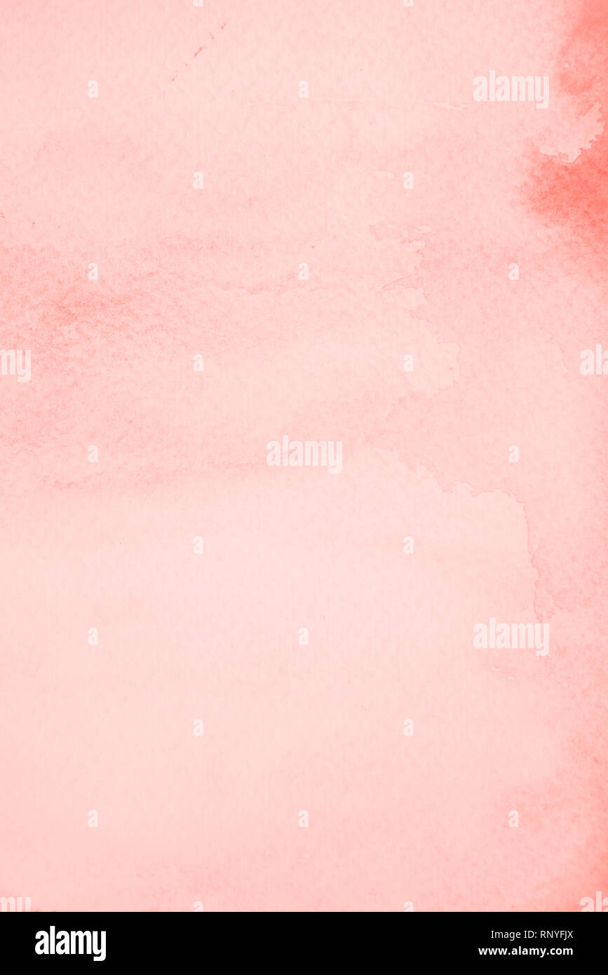 red water color background - trend color Stock Photo - Alamy