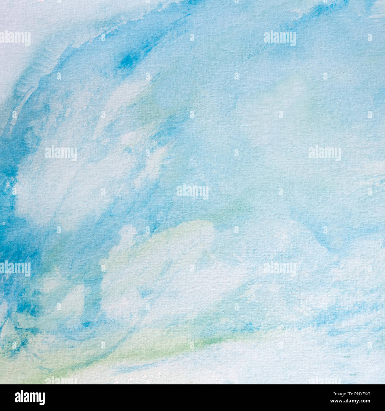 blue tempera on paper Stock Photo - Alamy