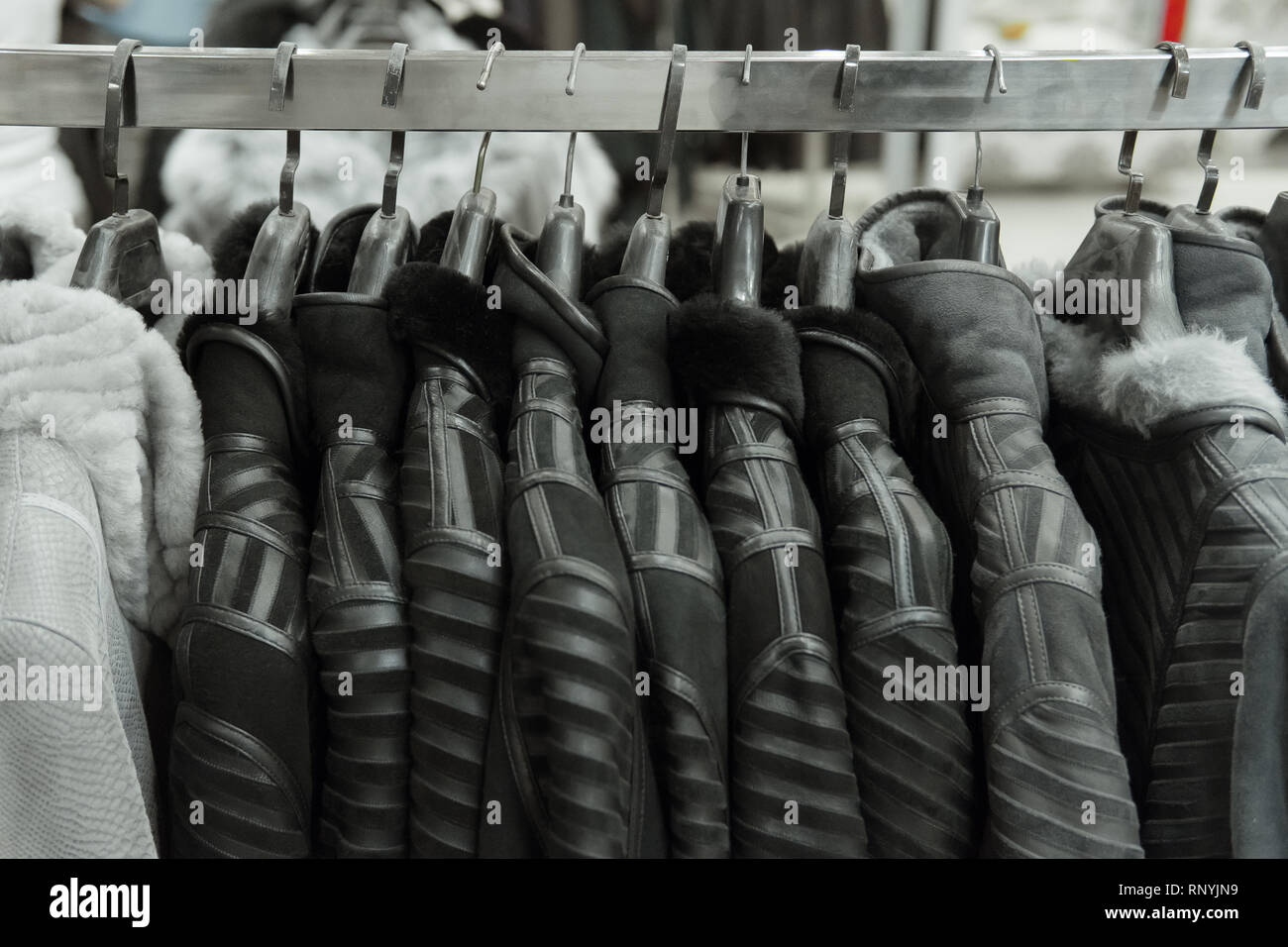 Fur coats mink sable hi-res stock photography and images - Alamy