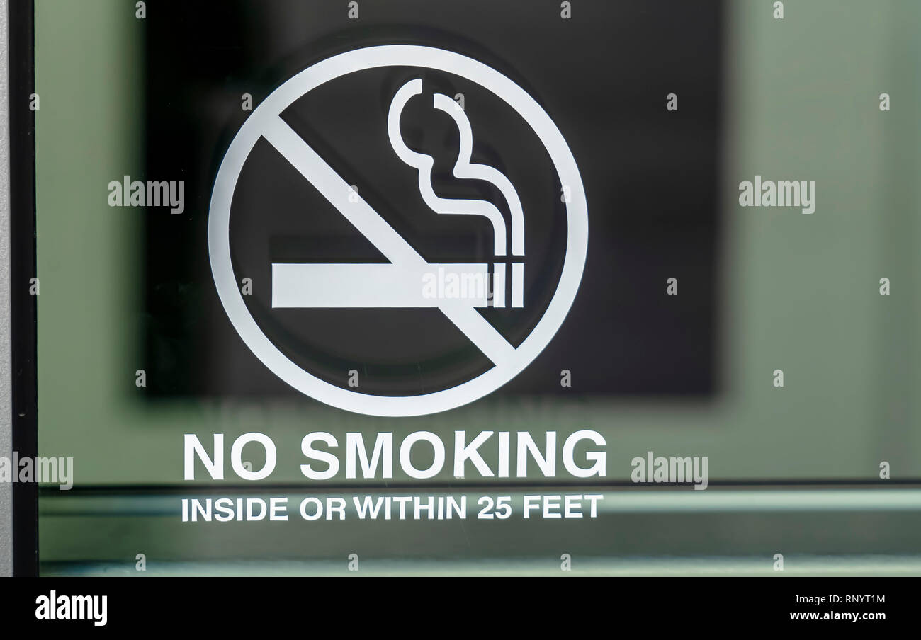 No Smoking Signage High Resolution Stock Photography and Images - Alamy