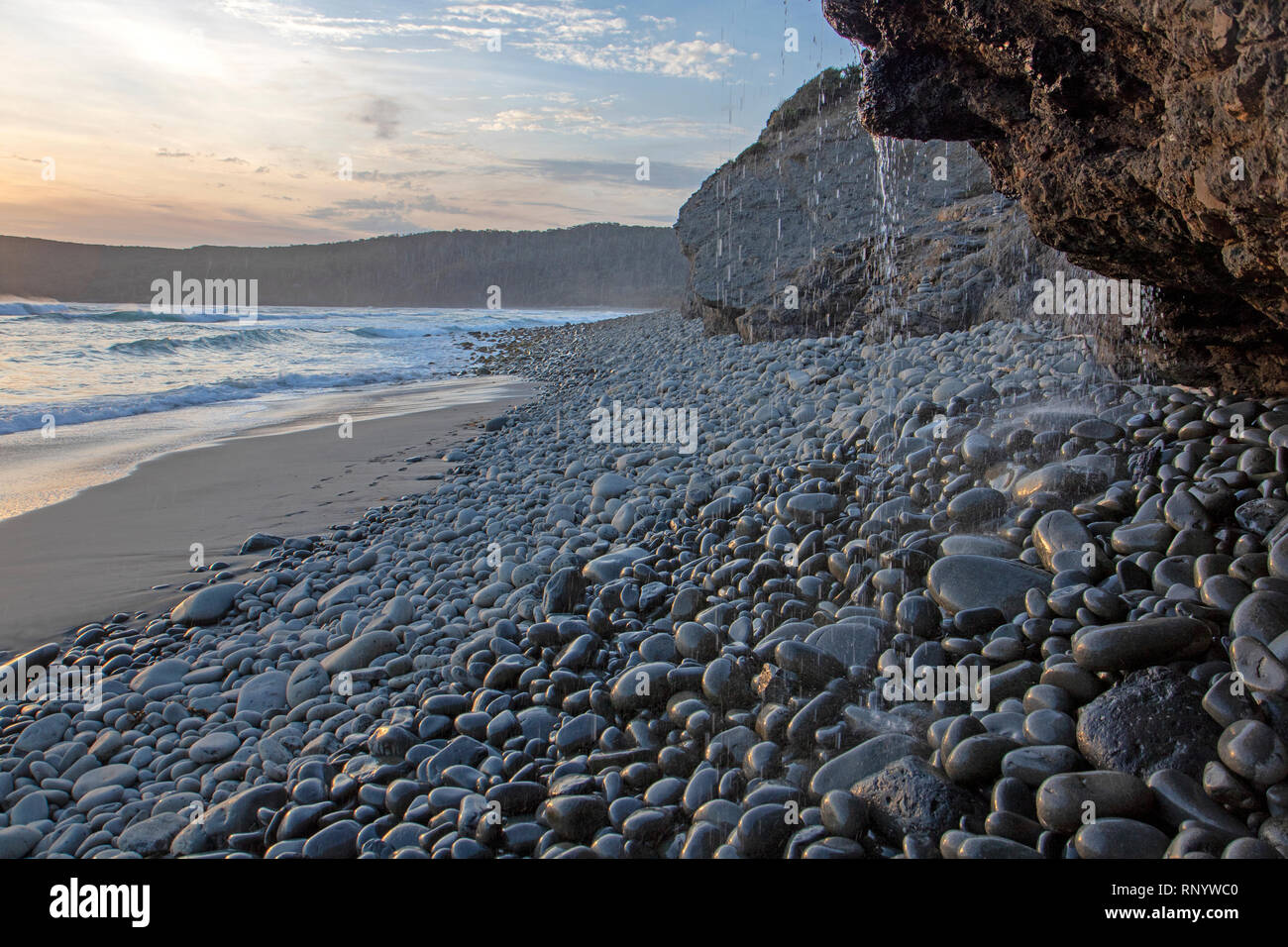 Granite Beach along the South Coast Track Stock Photo - Alamy
