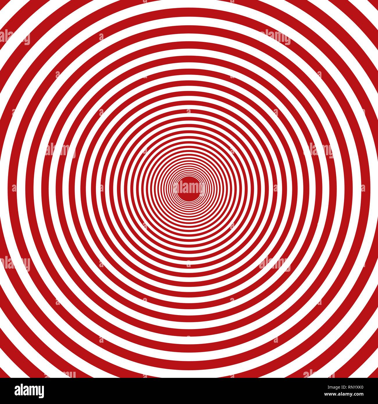 Vector Concentric Red and White Rounds Circles Elements Background ...