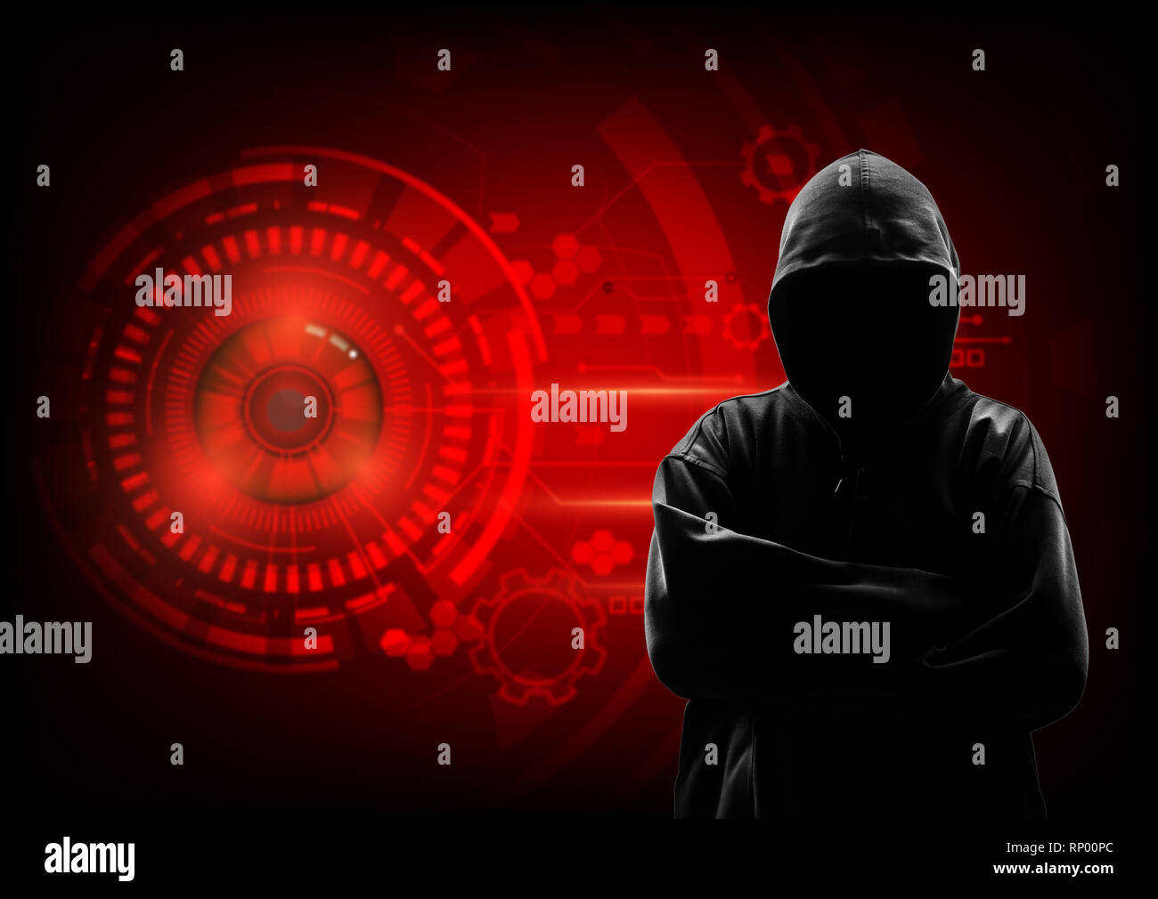 hacker data computer attack Stock Photo - Alamy