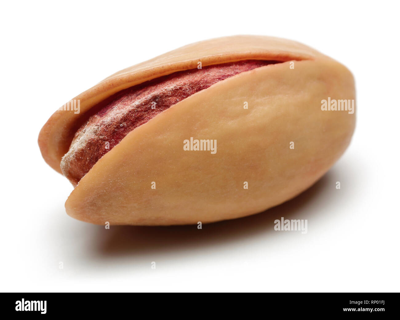 Fresh single pistachio isolated on white background Stock Photo - Alamy