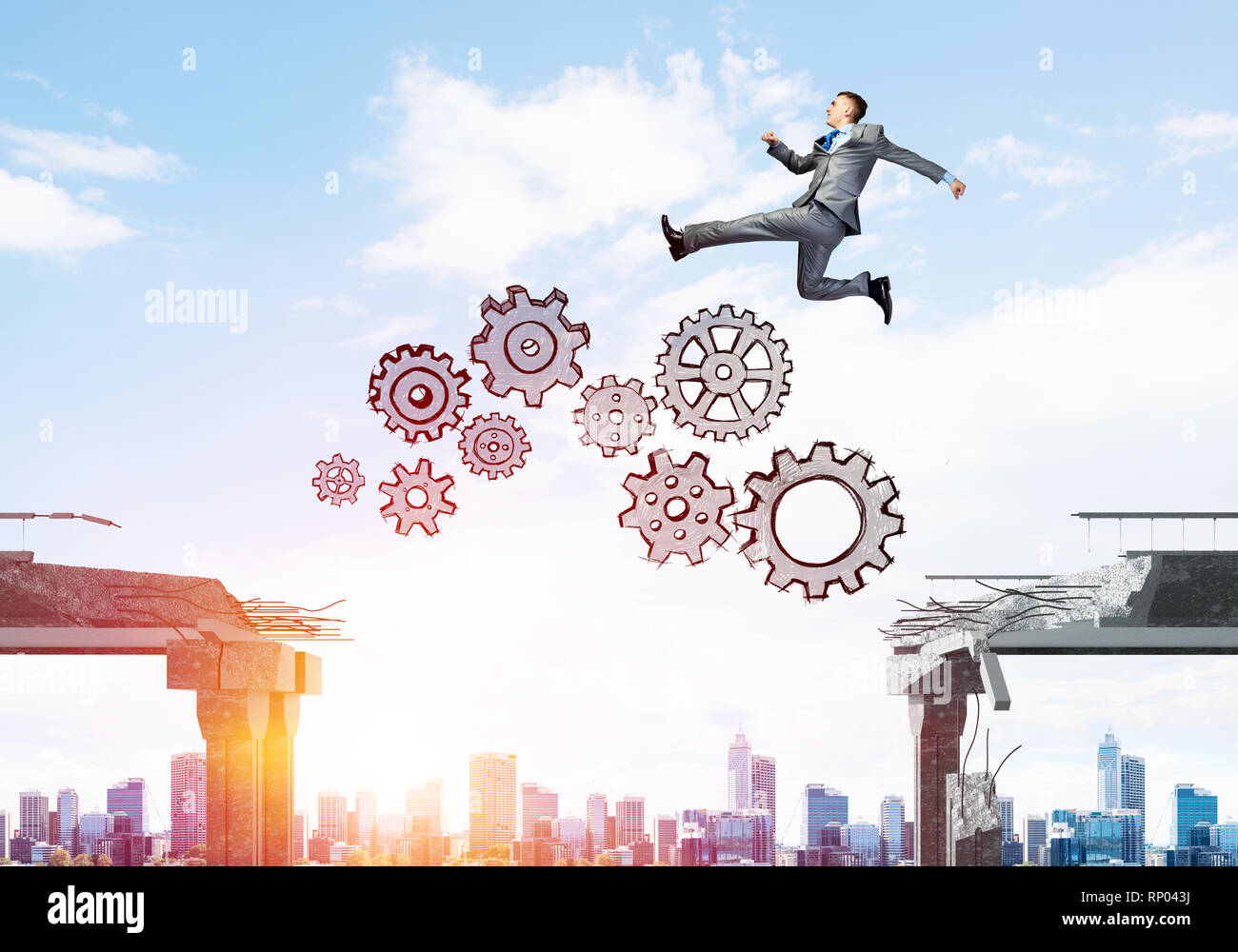 Problem and difficulties overcoming concept Stock Photo - Alamy
