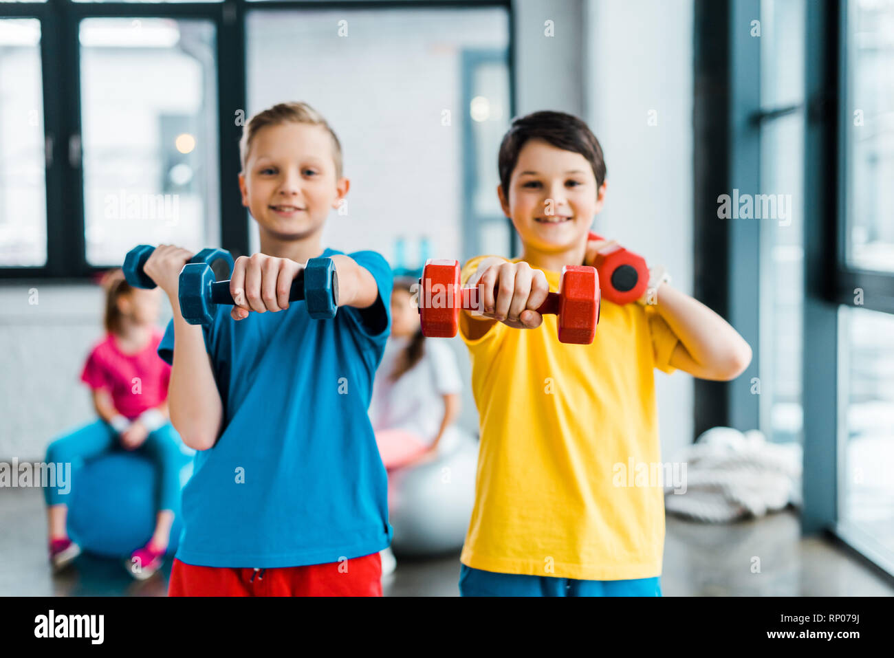 Childhood activity exercise hi-res stock photography and images - Alamy