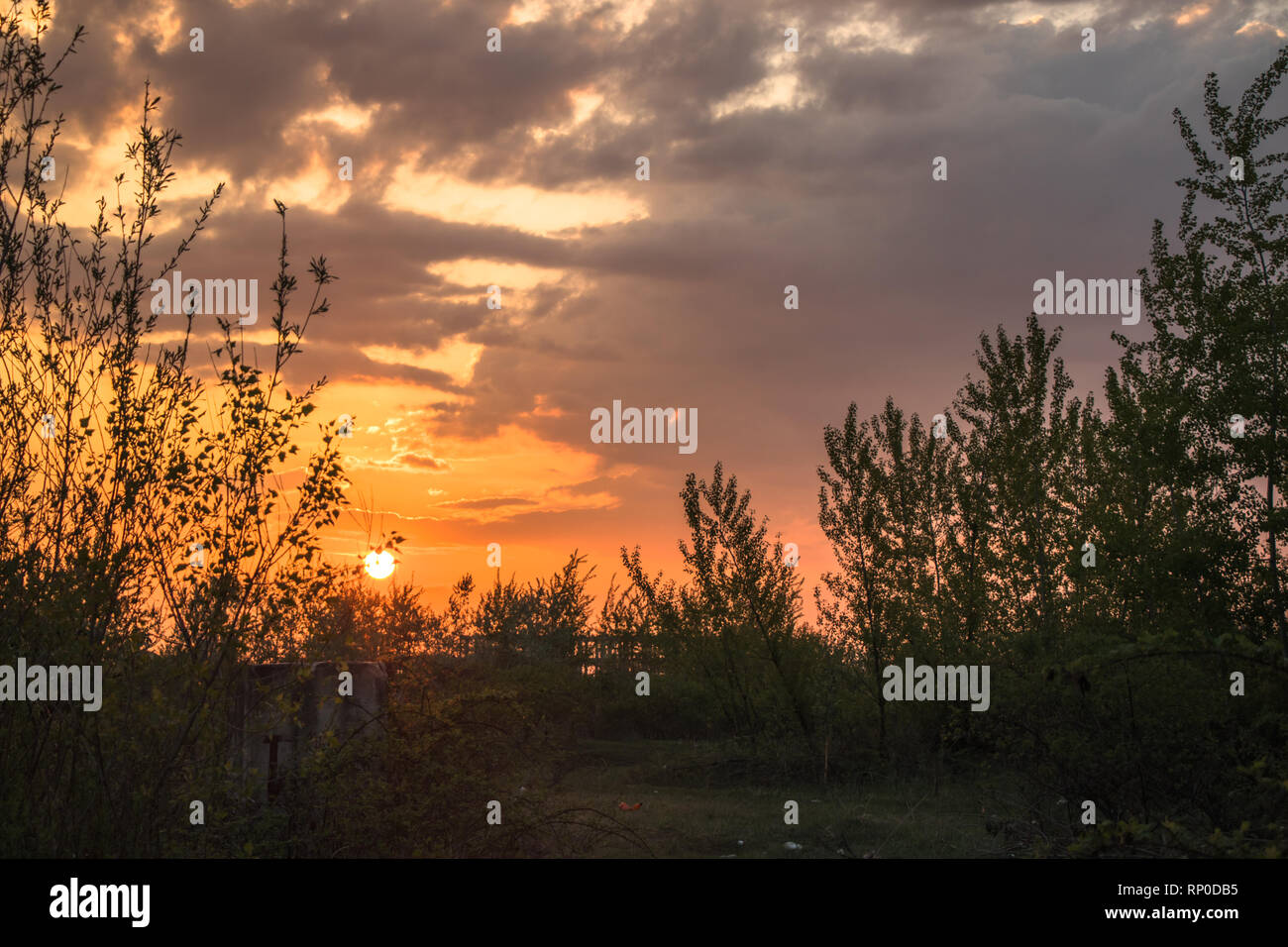 Sun rise landscapes hi-res stock photography and images - Alamy