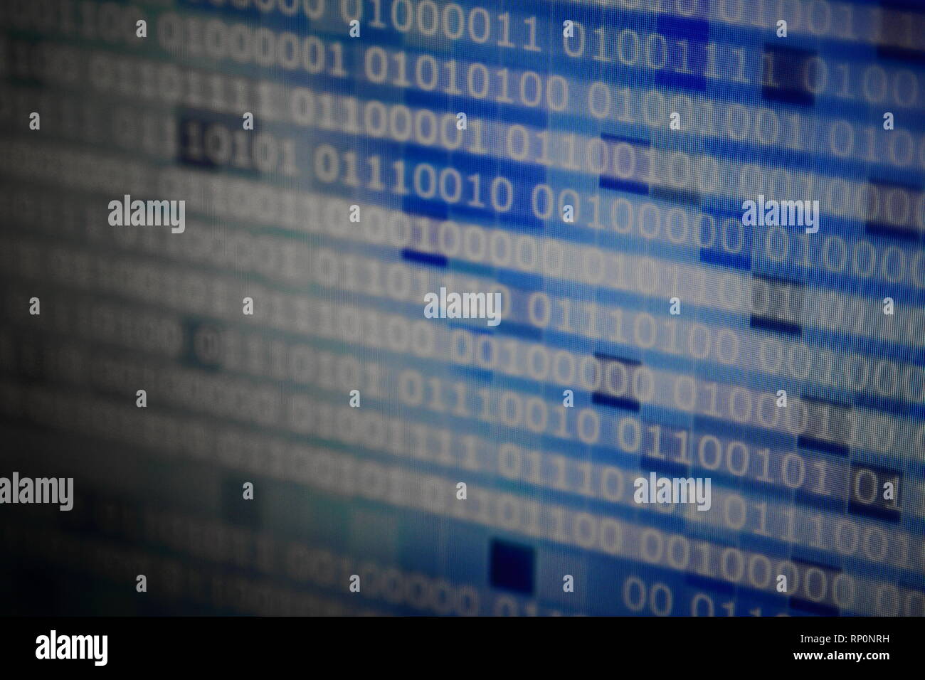 Binary effect hi-res stock photography and images - Alamy
