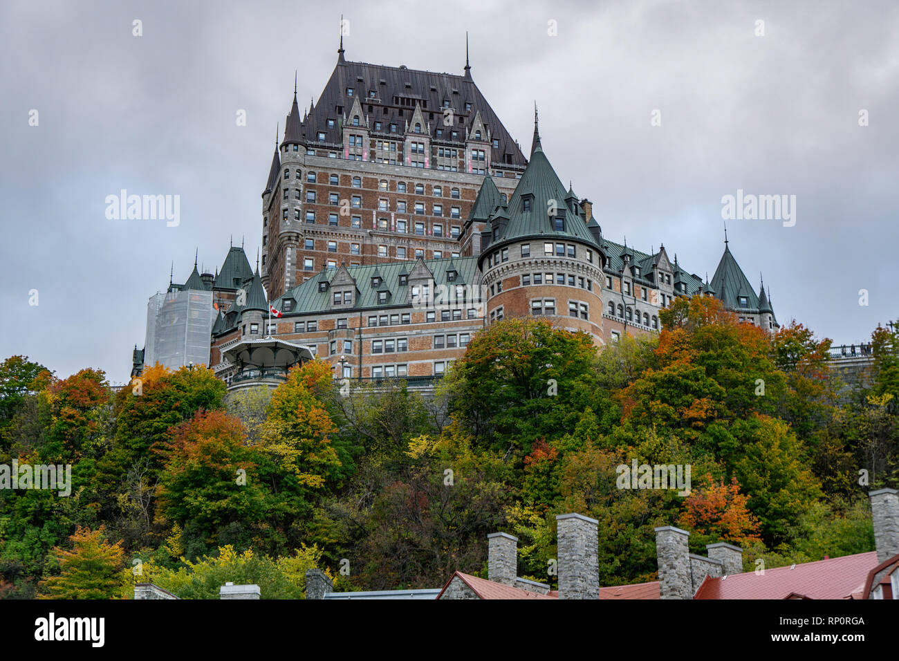Chateau de Frontenac Stock Photo - Alamy