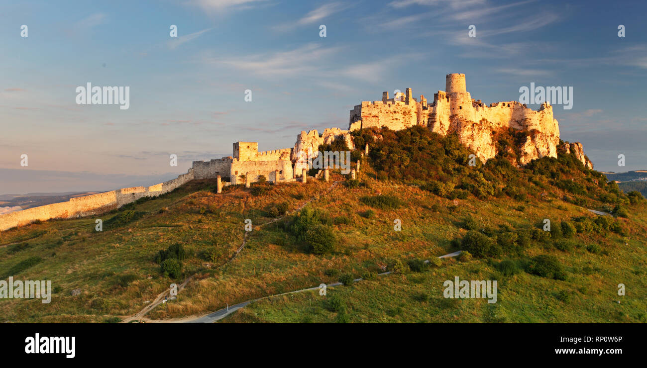 Spissky Castle, Slovakia Stock Photo - Alamy