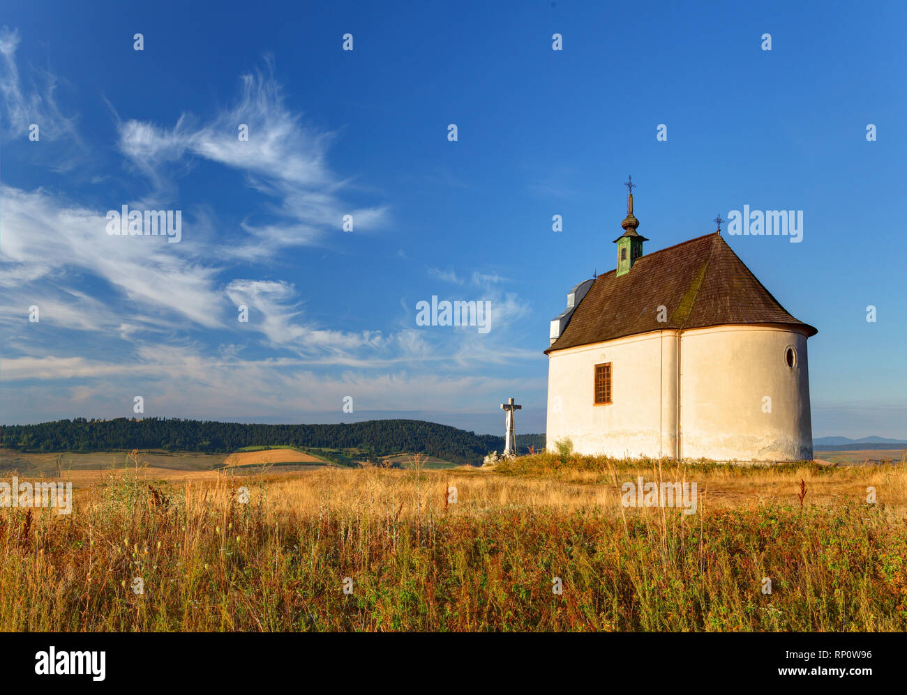 Slovakia - Holy cross baroque chapel on the hill Siva brada - Spis ...