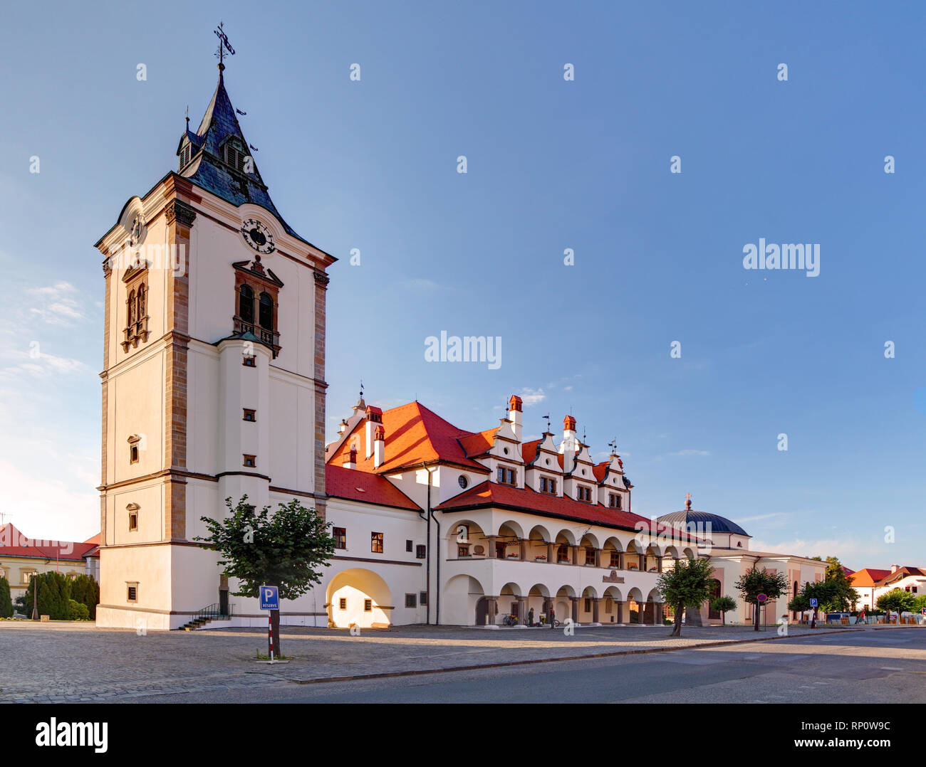 Unique Old Town Hall in Levoca town Stock Photo - Alamy