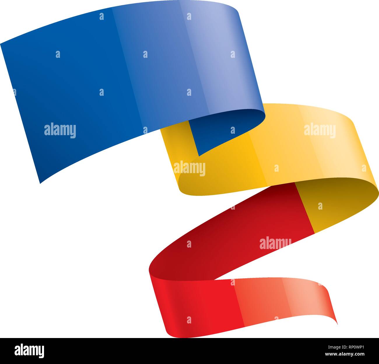 Chad flag, vector illustration on a white background Stock Vector Image ...