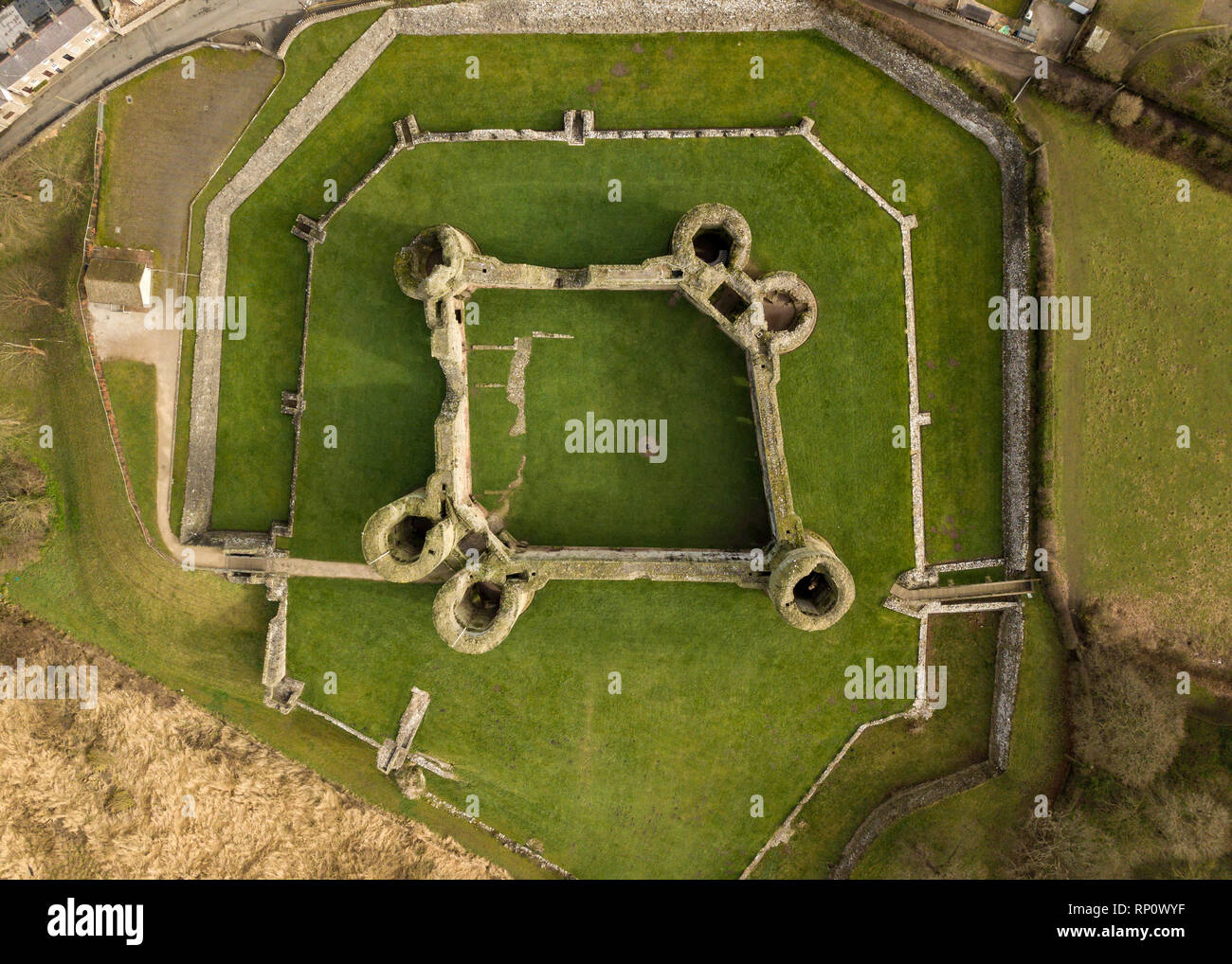 Historic Rhuddlan Castle High Resolution Stock Photography and Images ...