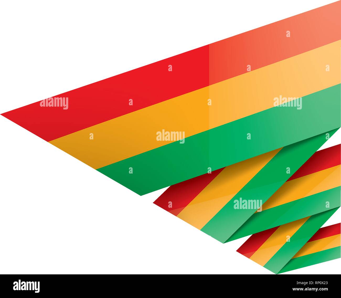 Bolivia flag, vector illustration on a white background Stock Vector ...