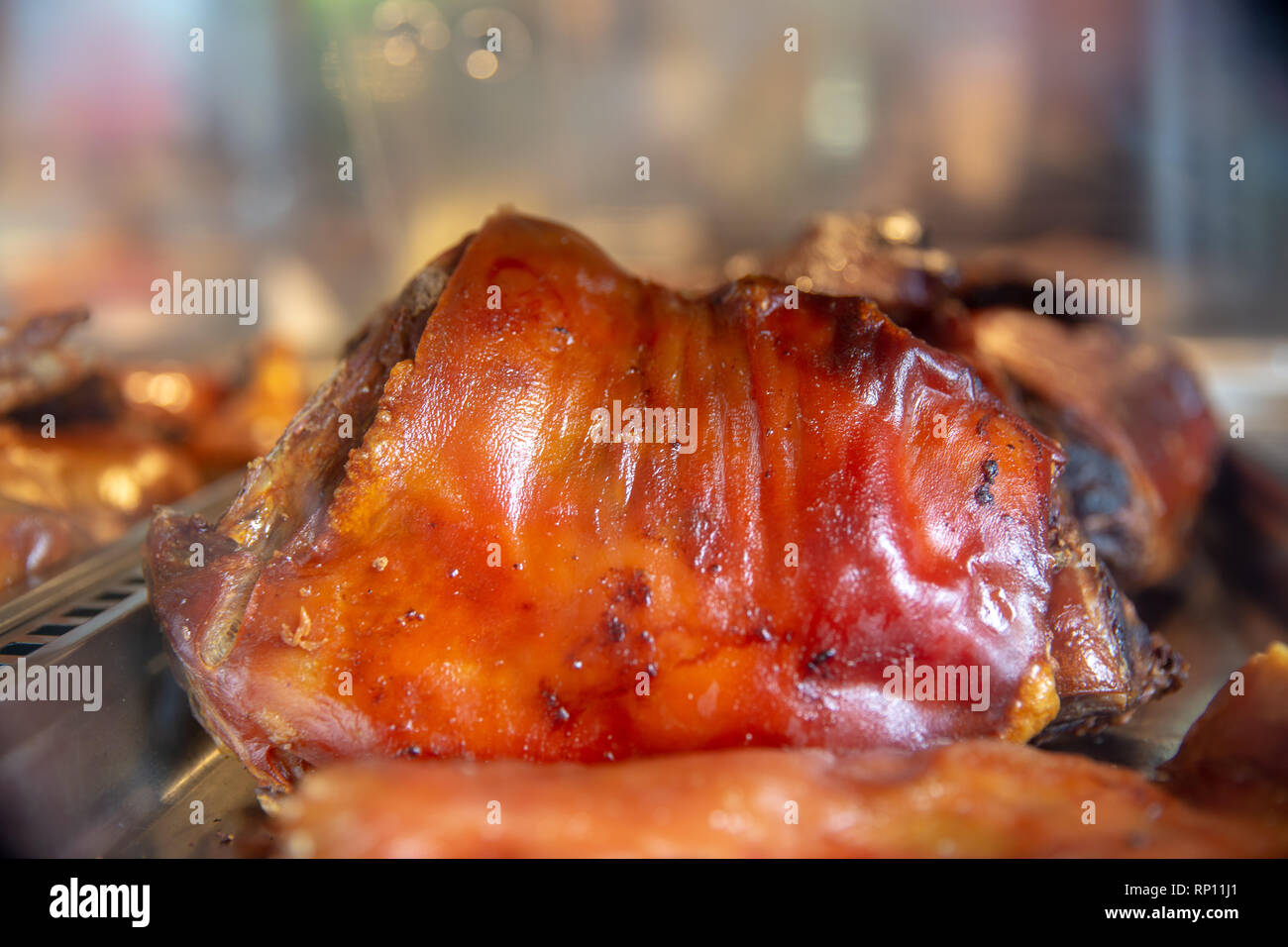 Bbq pork shank hi-res stock photography and images - Alamy