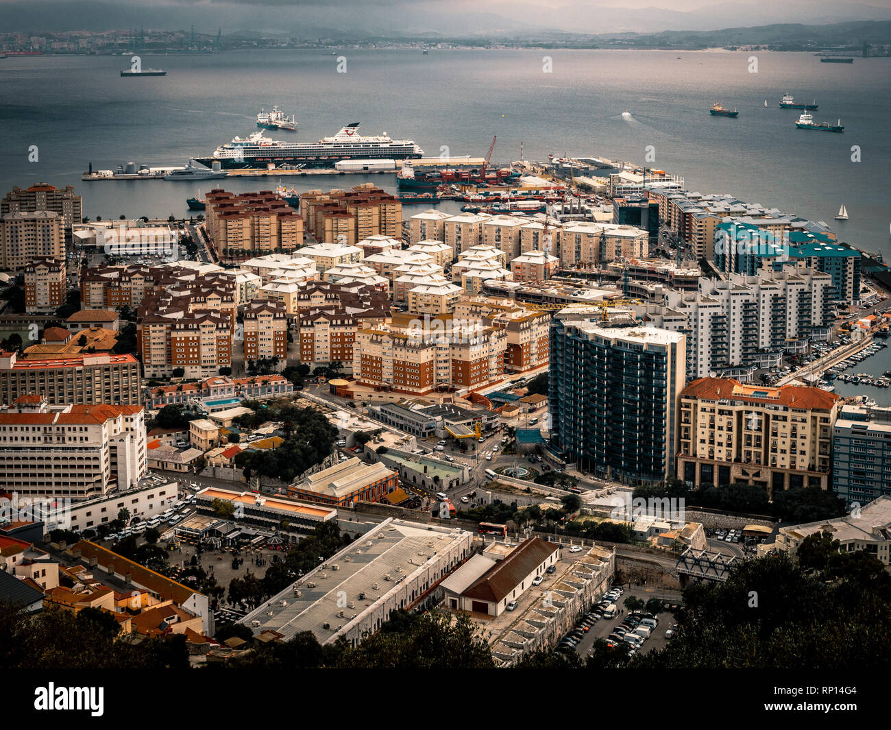 Gibraltar Aerial Stock Photos & Gibraltar Aerial Stock Images - Alamy