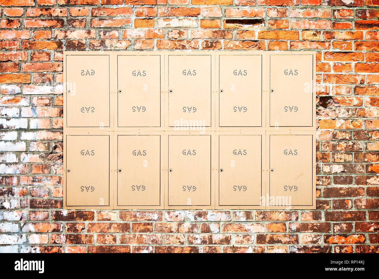 Rusty gas meter hi-res stock photography and images - Alamy