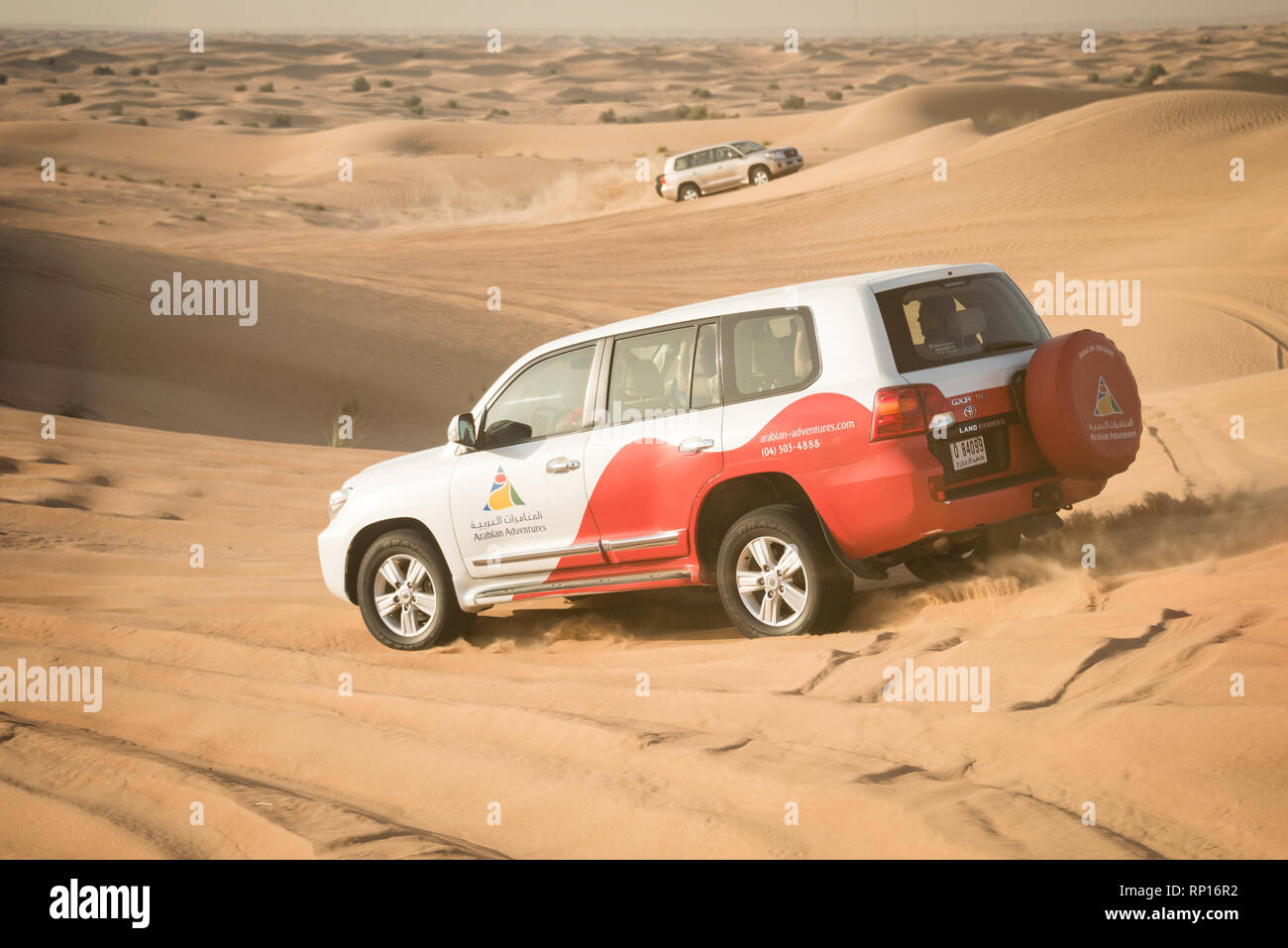 Desert safari vehicles hi-res stock photography and images - Alamy
