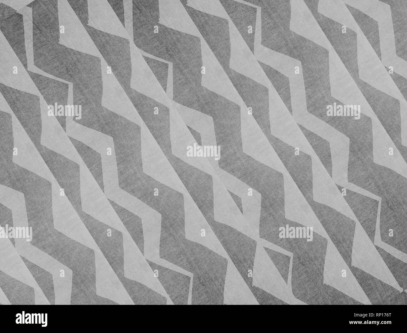 Zig zag design - black and white design element - triangle geometric ...