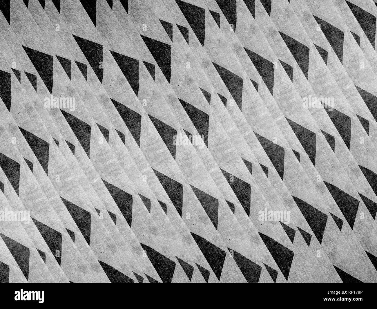 Zig zag design - black and white design element - triangle geometric ...