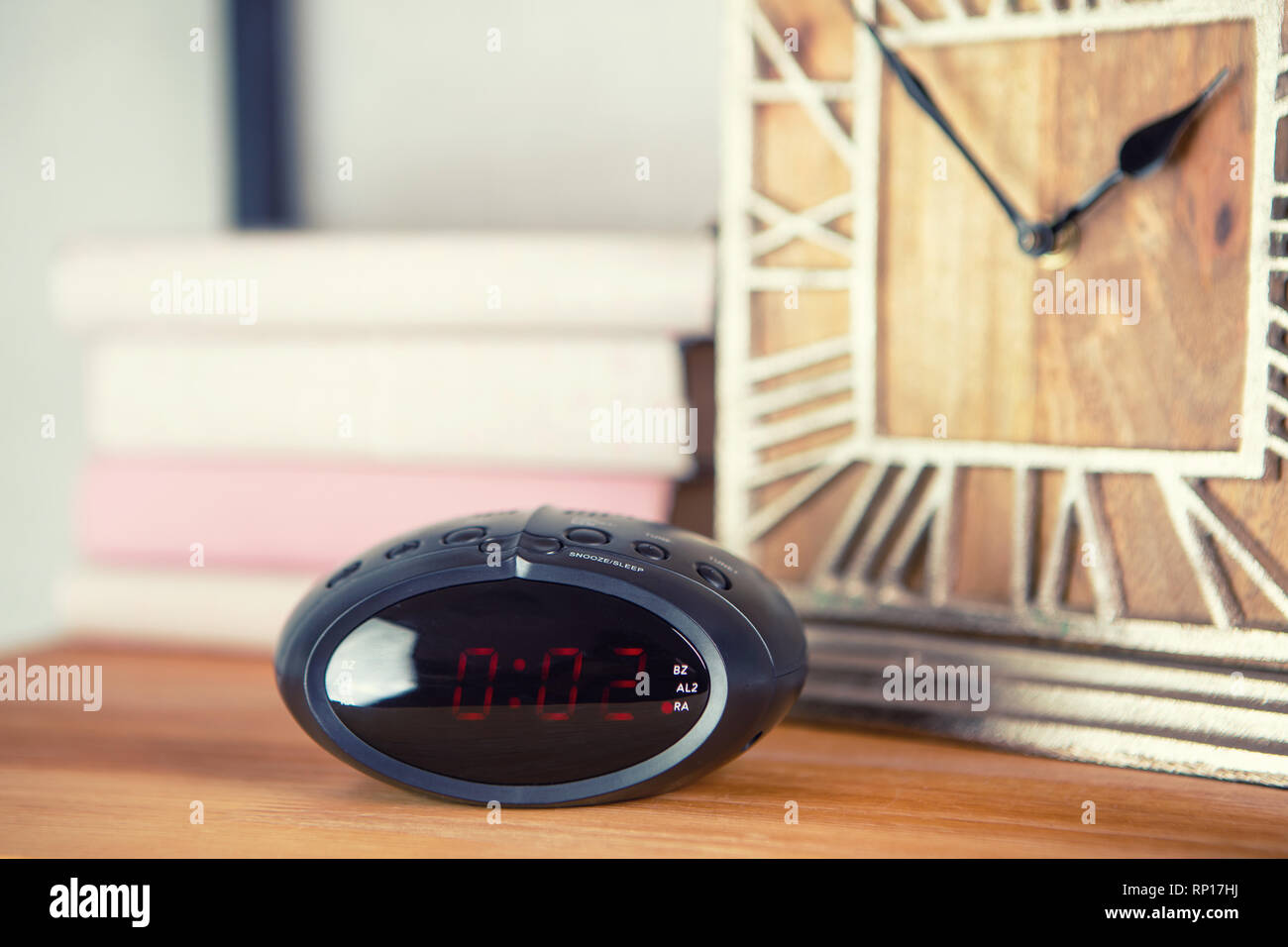 Vintage digital clock hi-res stock photography and images - Alamy