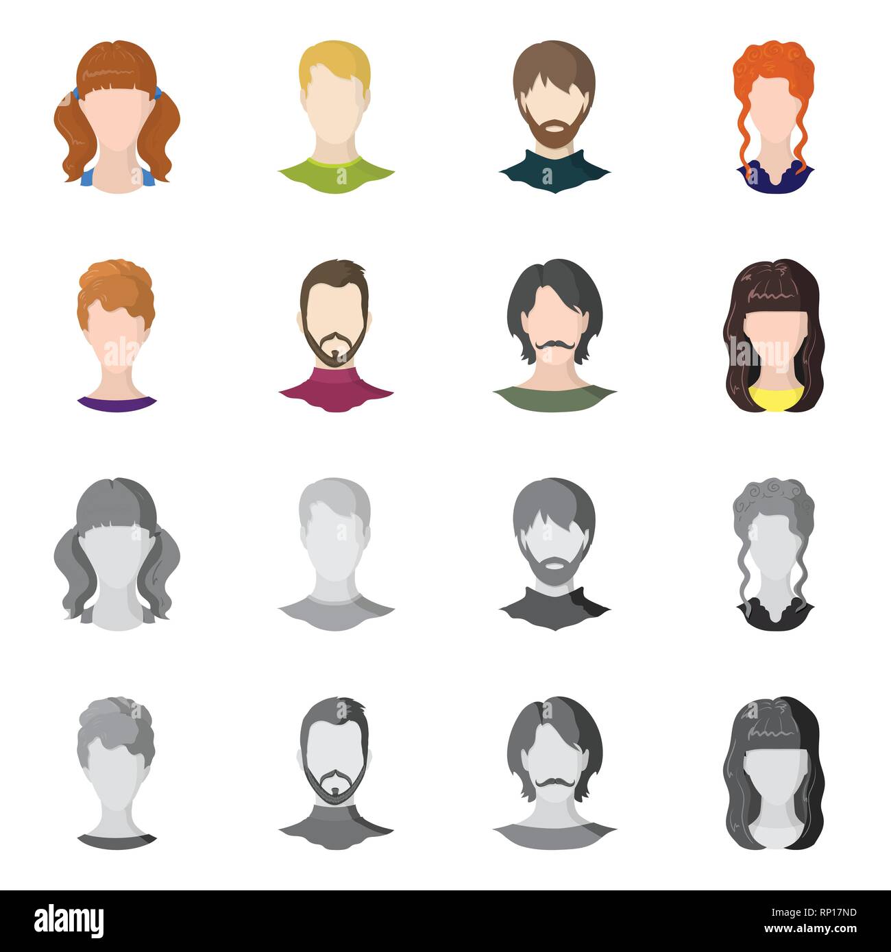 Vector illustration of professional and photo sign. Collection of ...