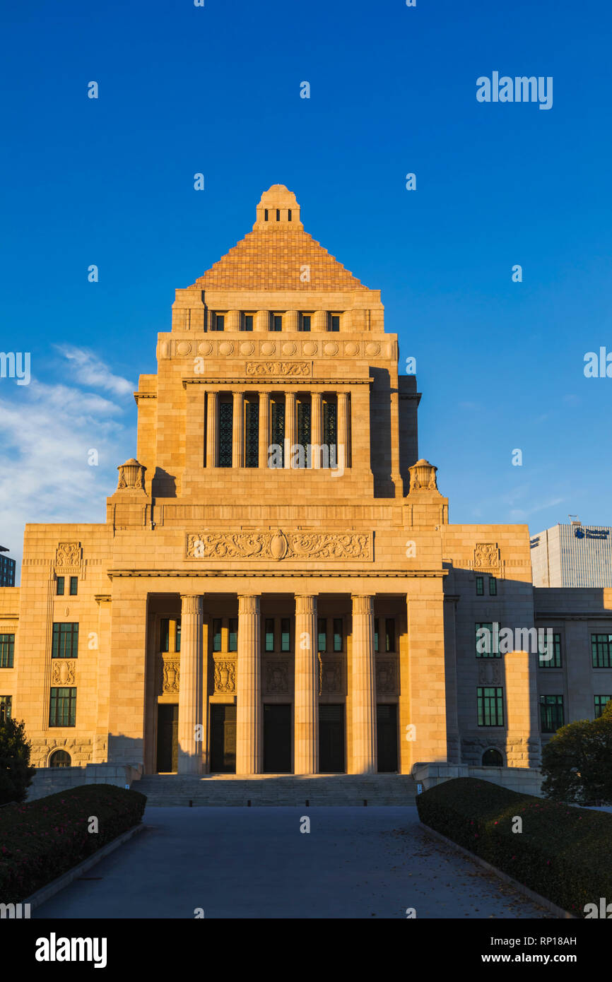 Japanese diet parliament building tokyo hi-res stock photography and images - Alamy