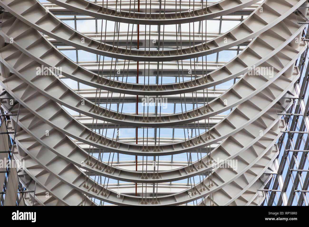 Japan, Honshu, Tokyo, Yurakucho, Tokyo International Forum Building ...