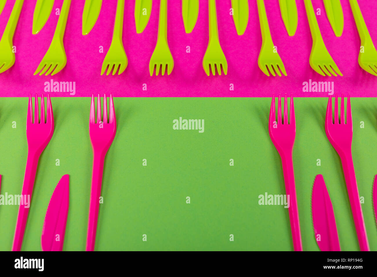 Plastic table ware hi-res stock photography and images - Alamy