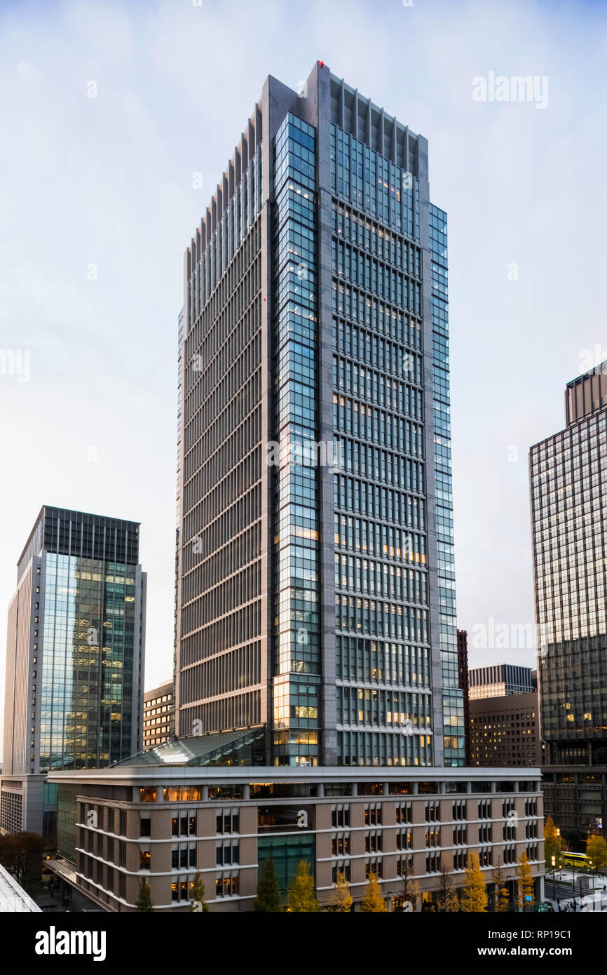 Japan, Honshu, Tokyo, Marunouchi, Marunouchi Building Stock Photo - Alamy