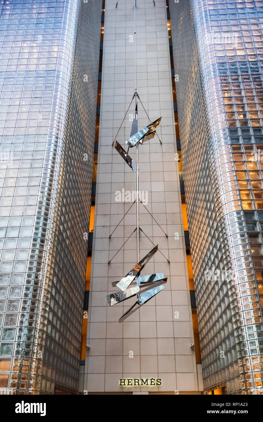 Japan, Honshu, Tokyo, Ginza, Hermes Store Stock Photo - Alamy