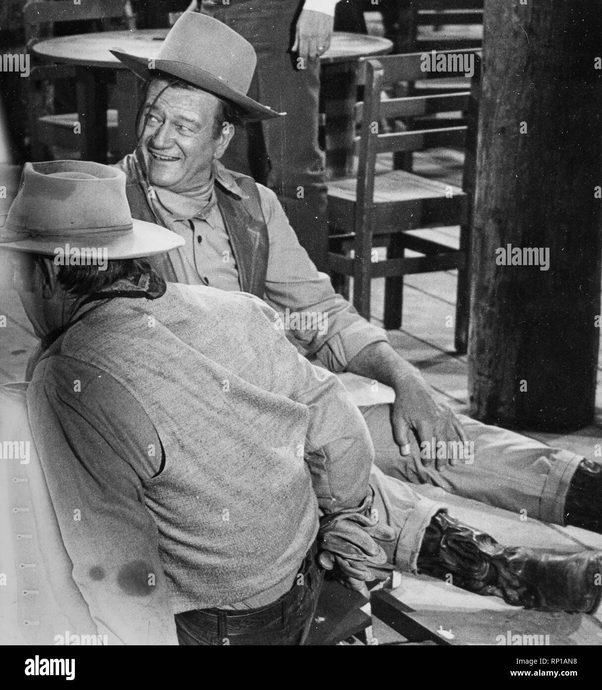 John Wayne Black and White Stock Photos & Images - Alamy