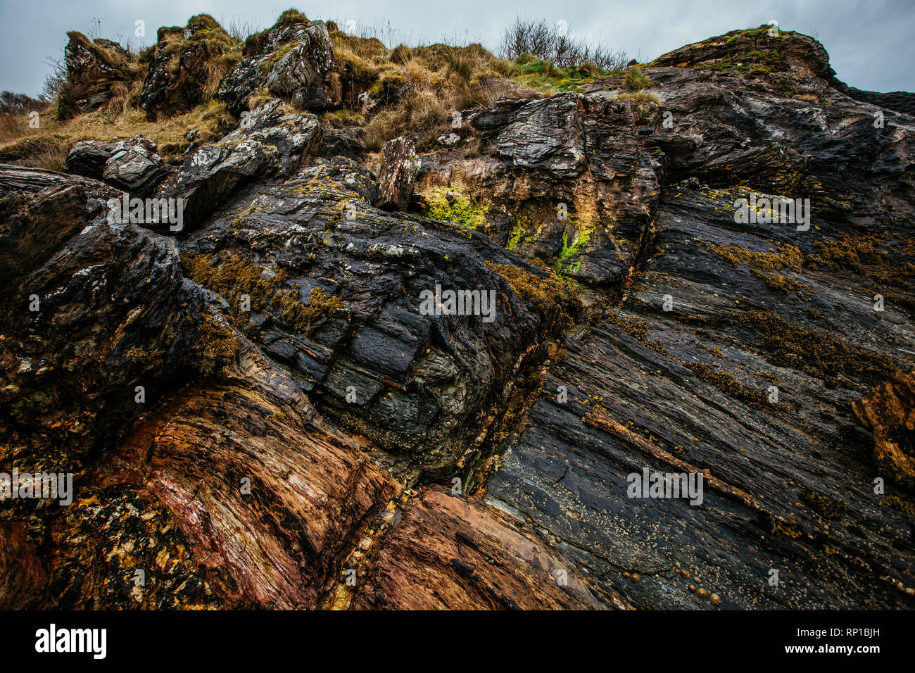 Amazing Textures in Rocks and Stones Stock Photo - Alamy