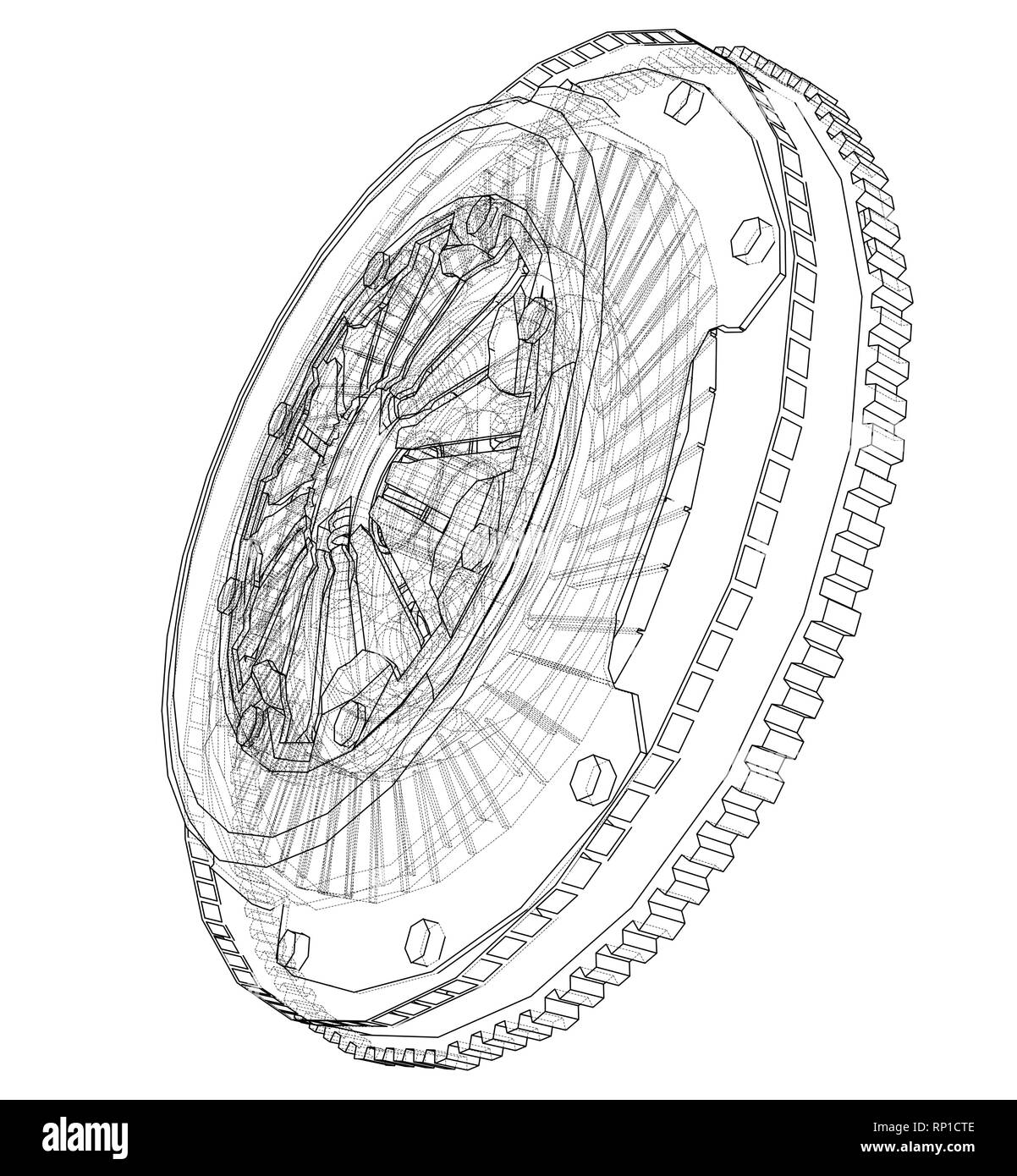 Clutch transmission Stock Vector Images - Alamy